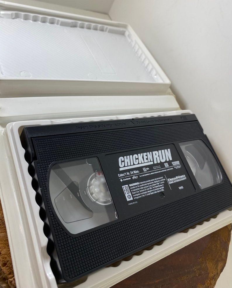 Chicken Run VHS - Etsy