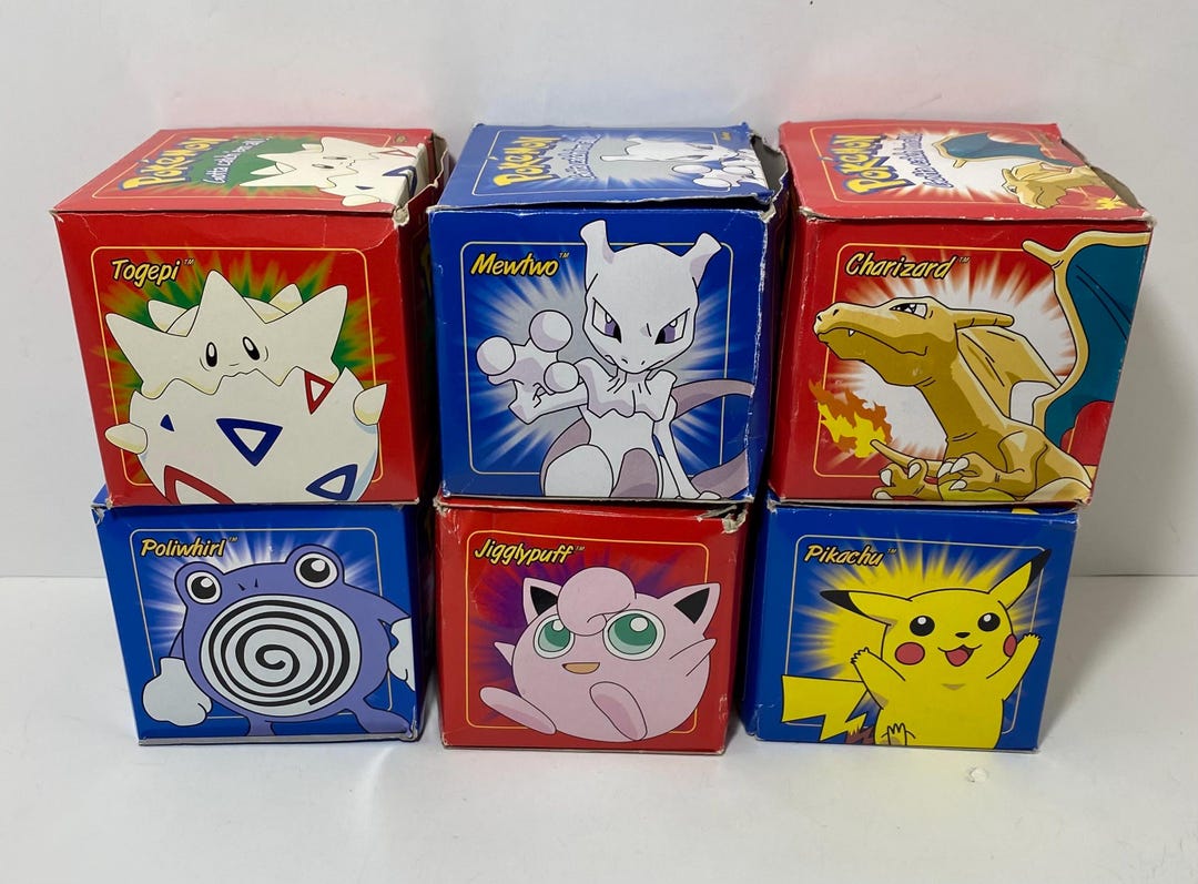 1999 24k Gold Pokémon Cards (6) - Etsy