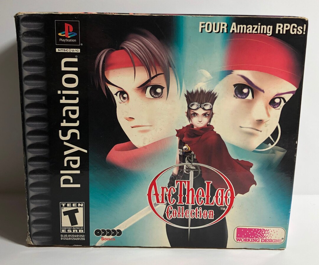 PS1 Arc the Lad Collection - Etsy