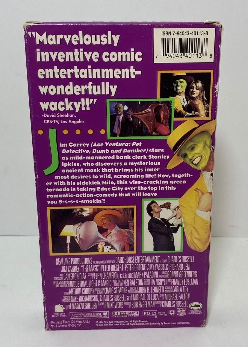 The Mask VHS - Etsy