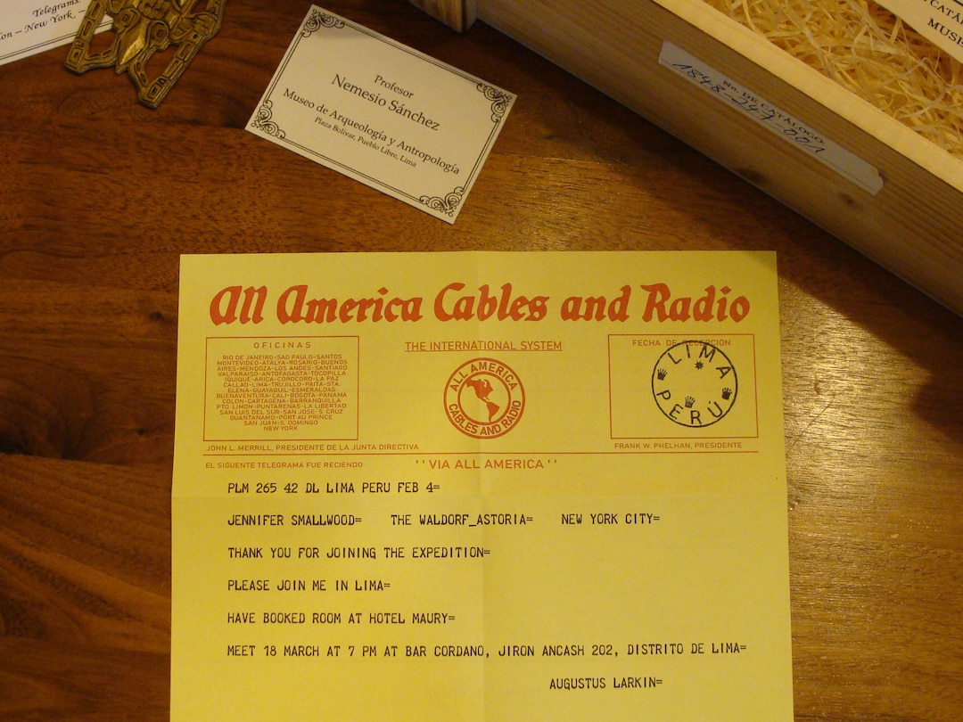 Telegram „all America Cables and Radio“ to Print at Home - Etsy
