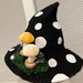 Hand Painted Mushroom Magic Hat - Etsy