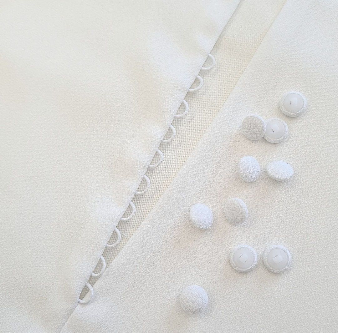 Elasticated Bridal Loops and Buttons - Etsy