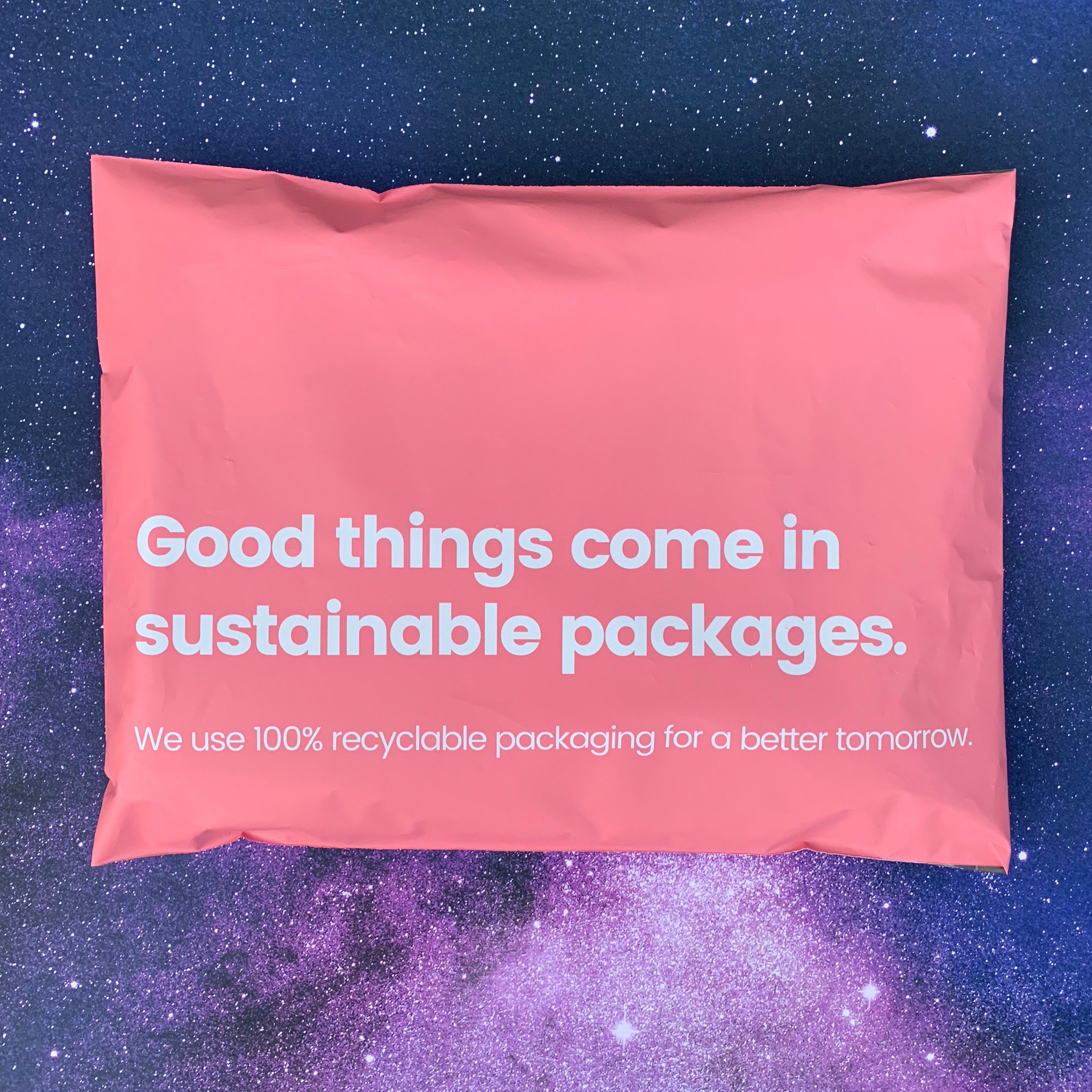 Eco-friendly Poly Mailers 10 X 13 Pink Pack of 25 50 75 or - Etsy