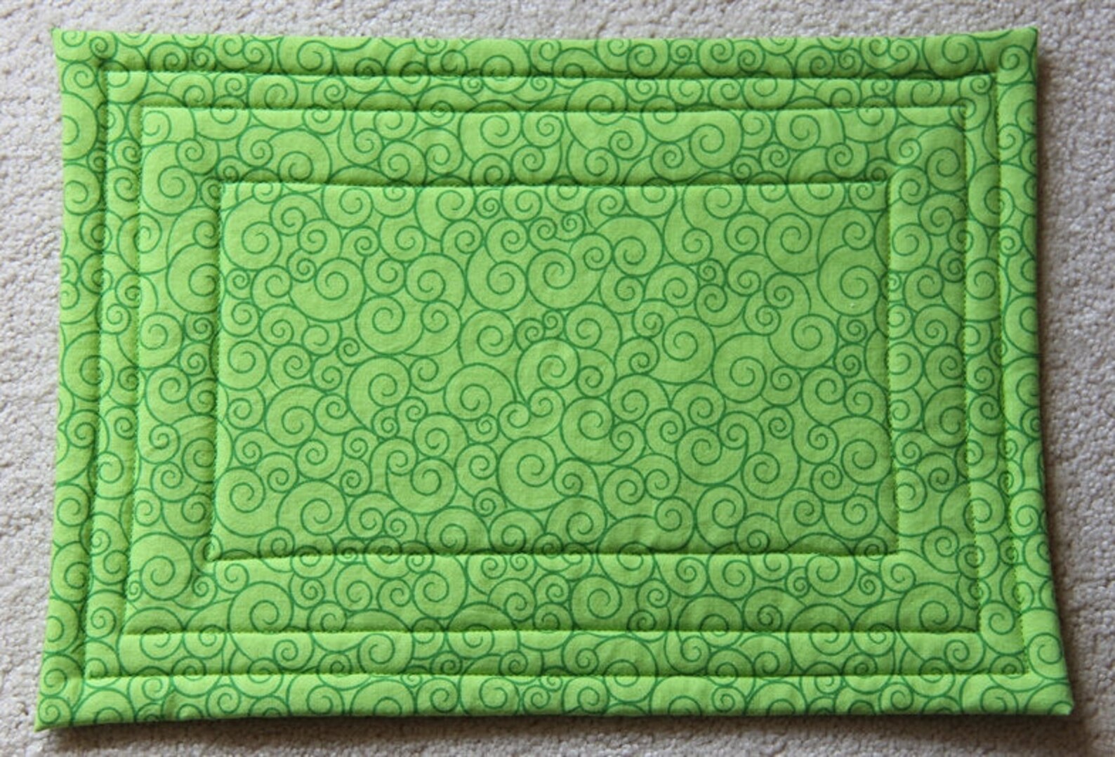 Hot Pad Reversible 3-piece Set, 2 Oven Hot Pads With Loops and 1 Large ...