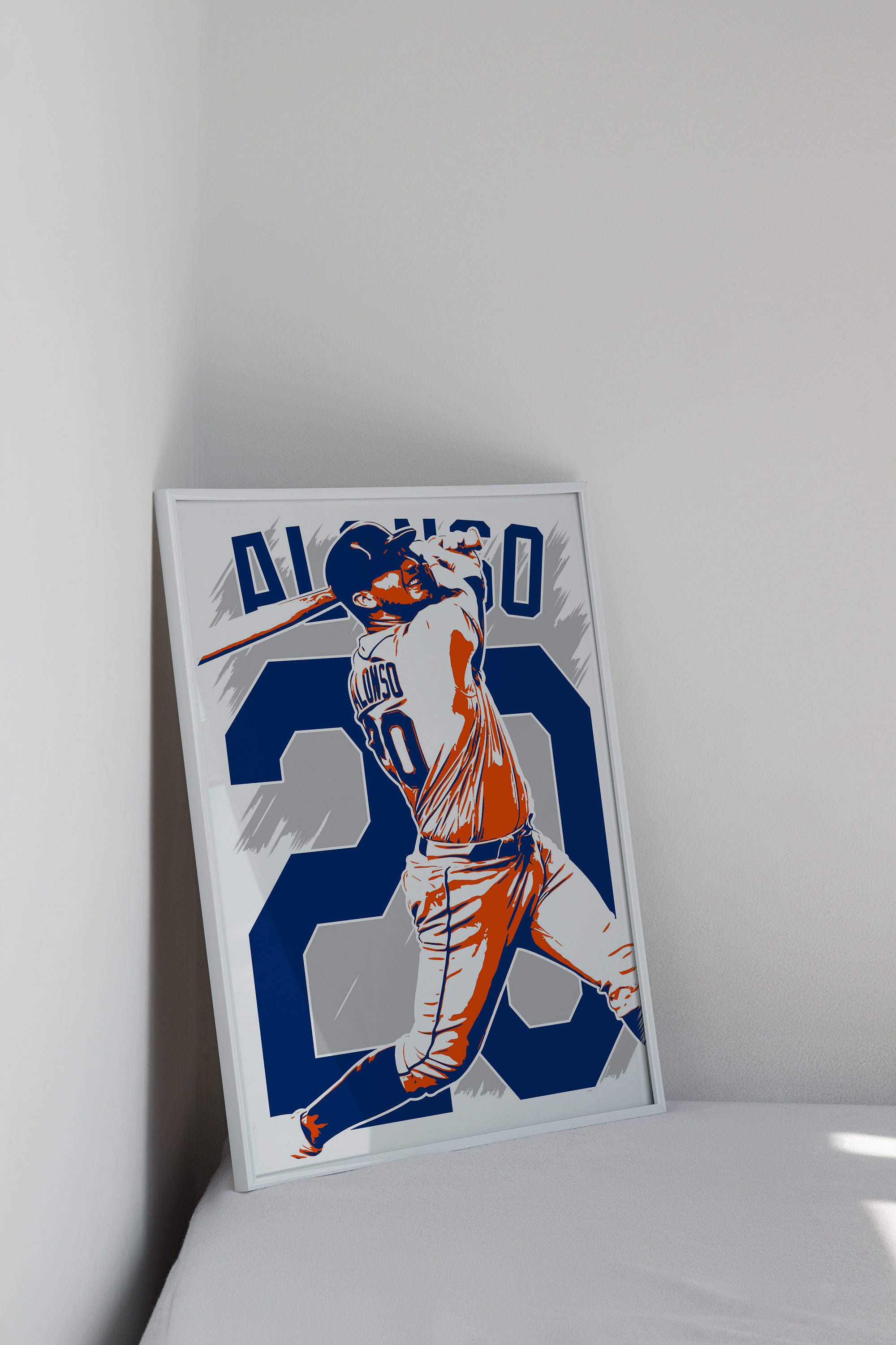 Pete Alonso Poster, Pete Alonso Print, Baseball Poster, New York Mets ...