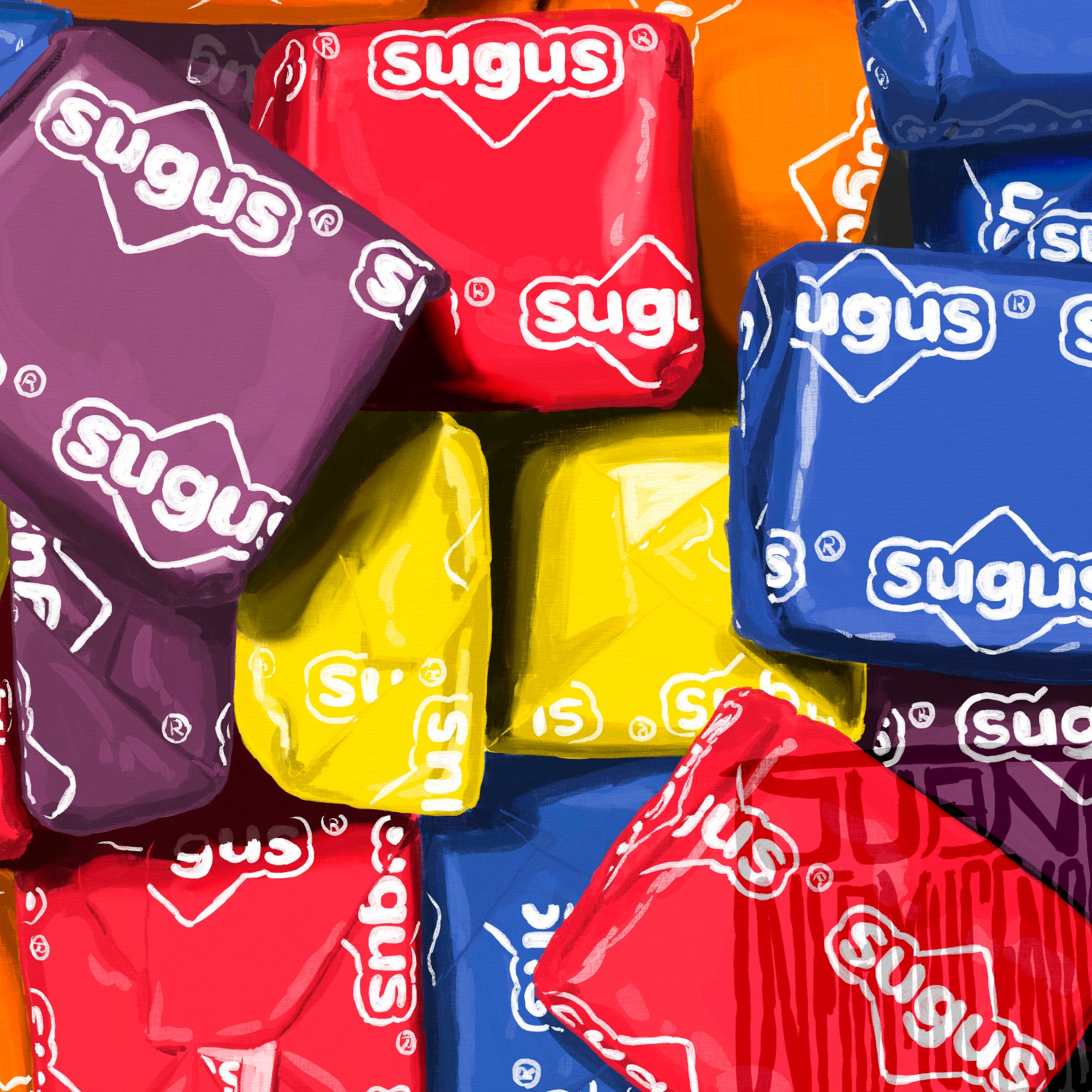 40 sugus candies | Etsy