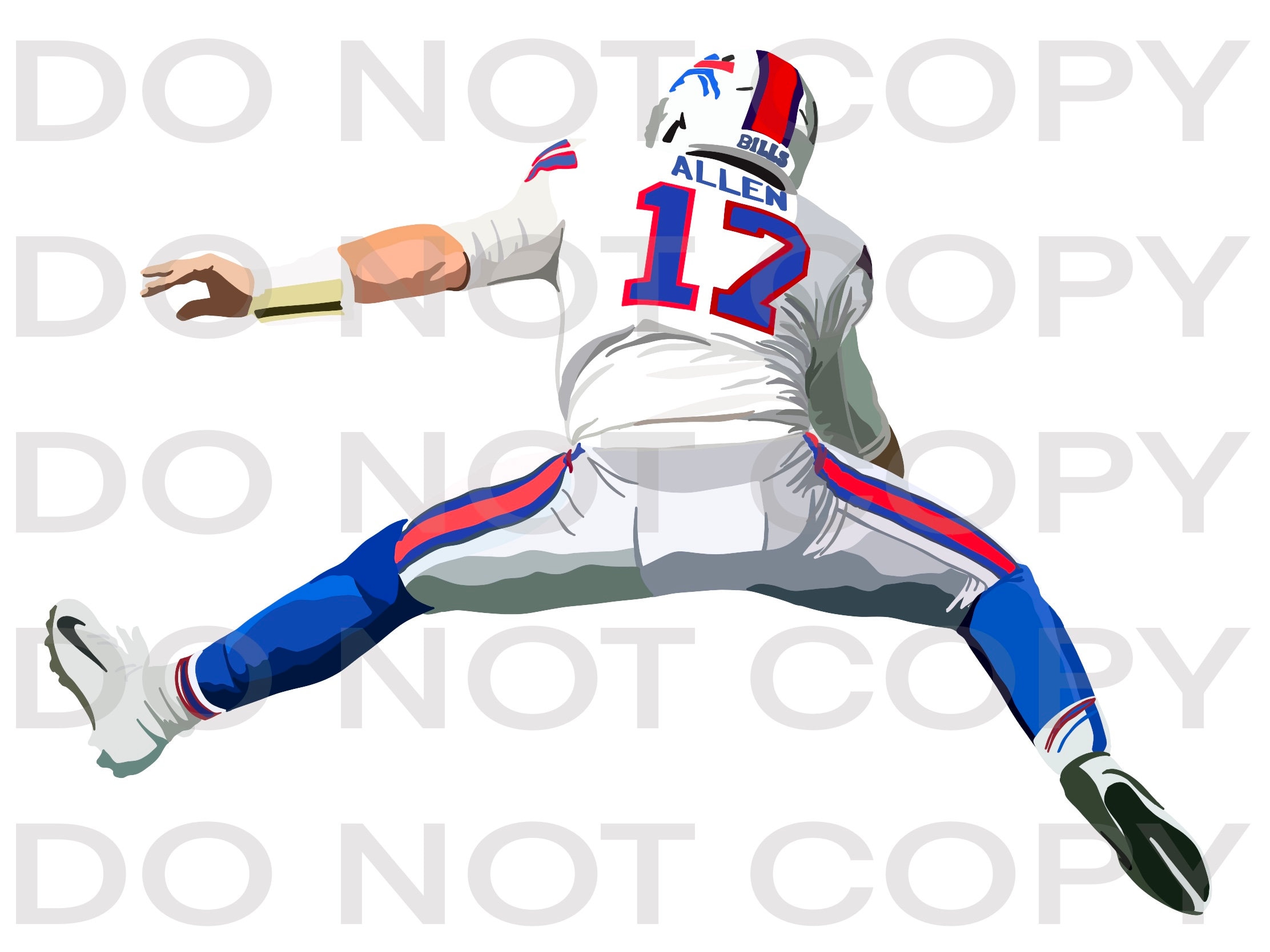 Josh Allen PNG Josh Allen Hurdle PNG Buffalo Football PNG - Etsy Schweiz