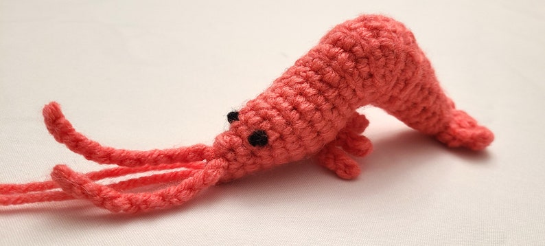 Shrimp Crochet Pattern. Low Sew. Amigurumi PDF - Etsy