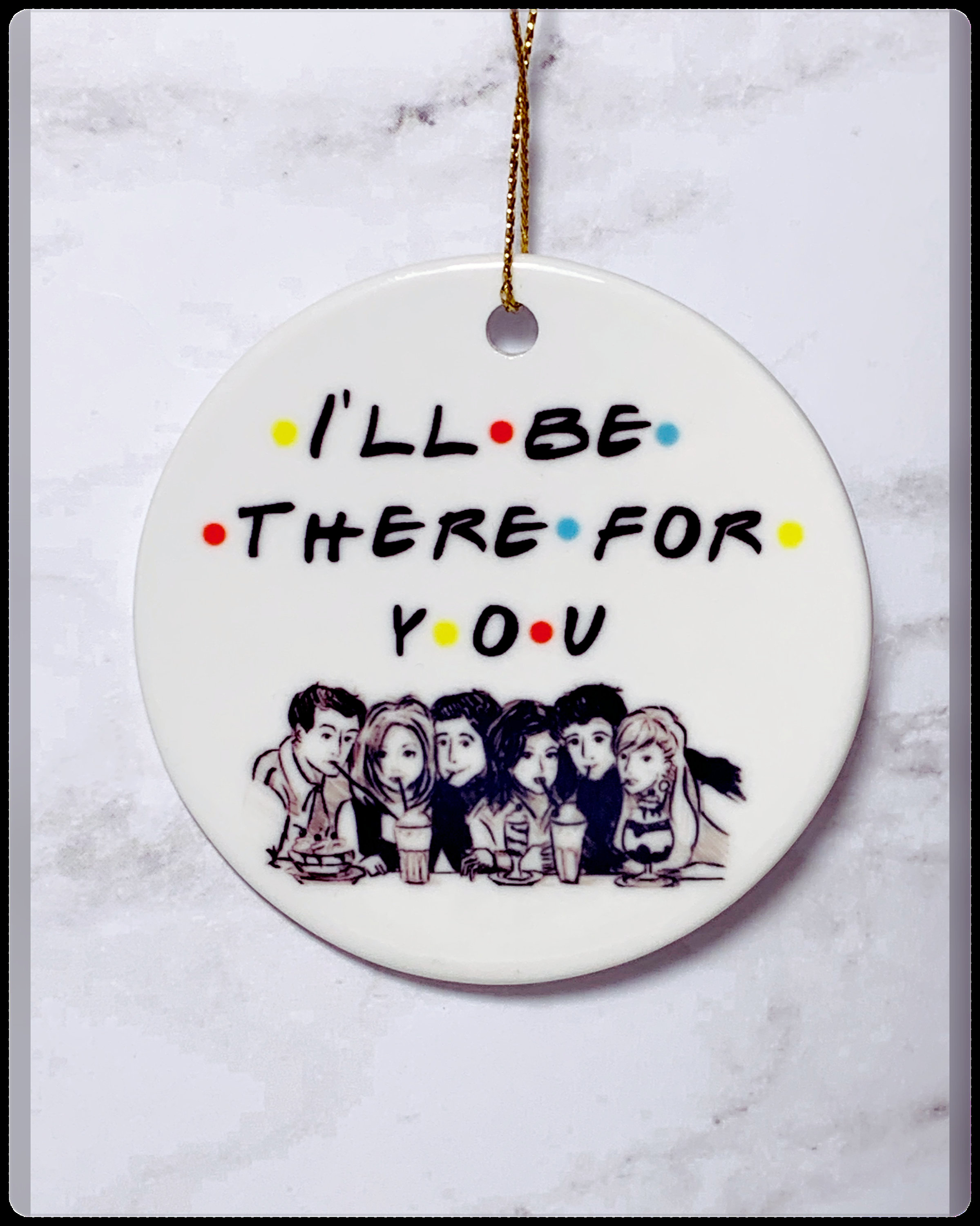 Friends Inspired Ornament - Etsy