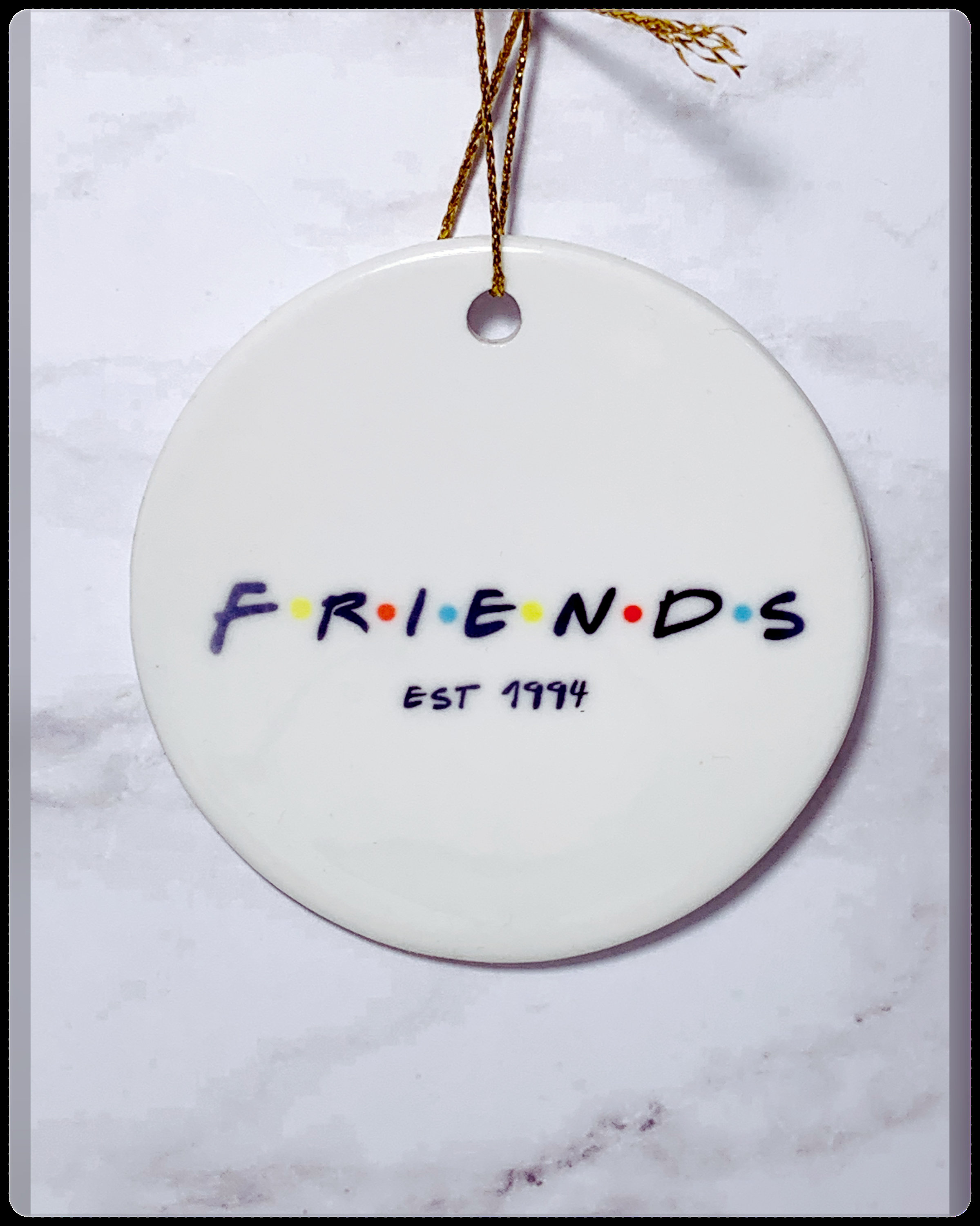 Friends Inspired Ornament - Etsy