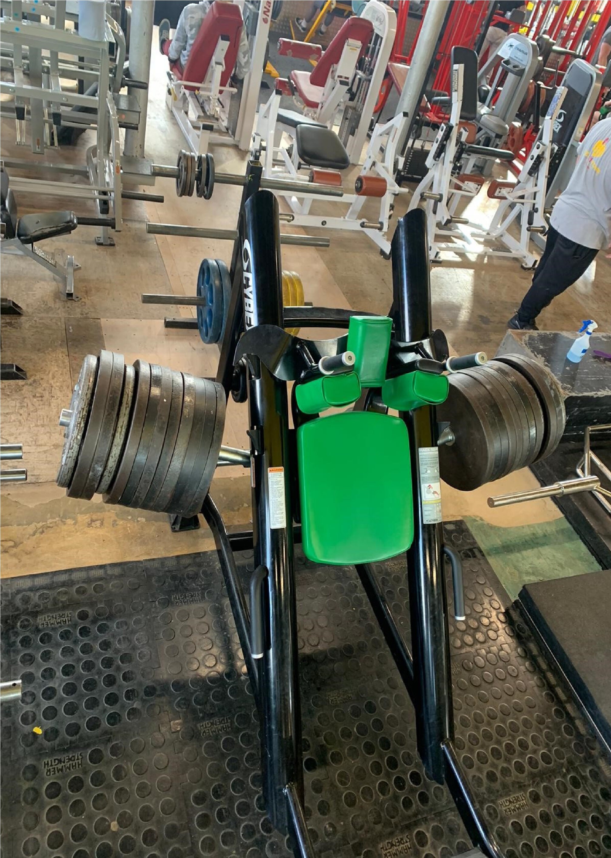 Internal Machine Extenders by Gympin ADD MORE WEIGHT to Plate Loaded ...