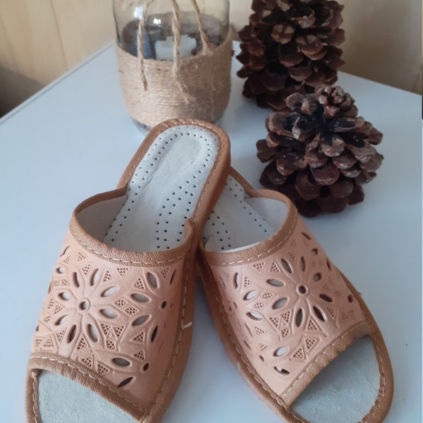 Polish Leather Slippers - Etsy