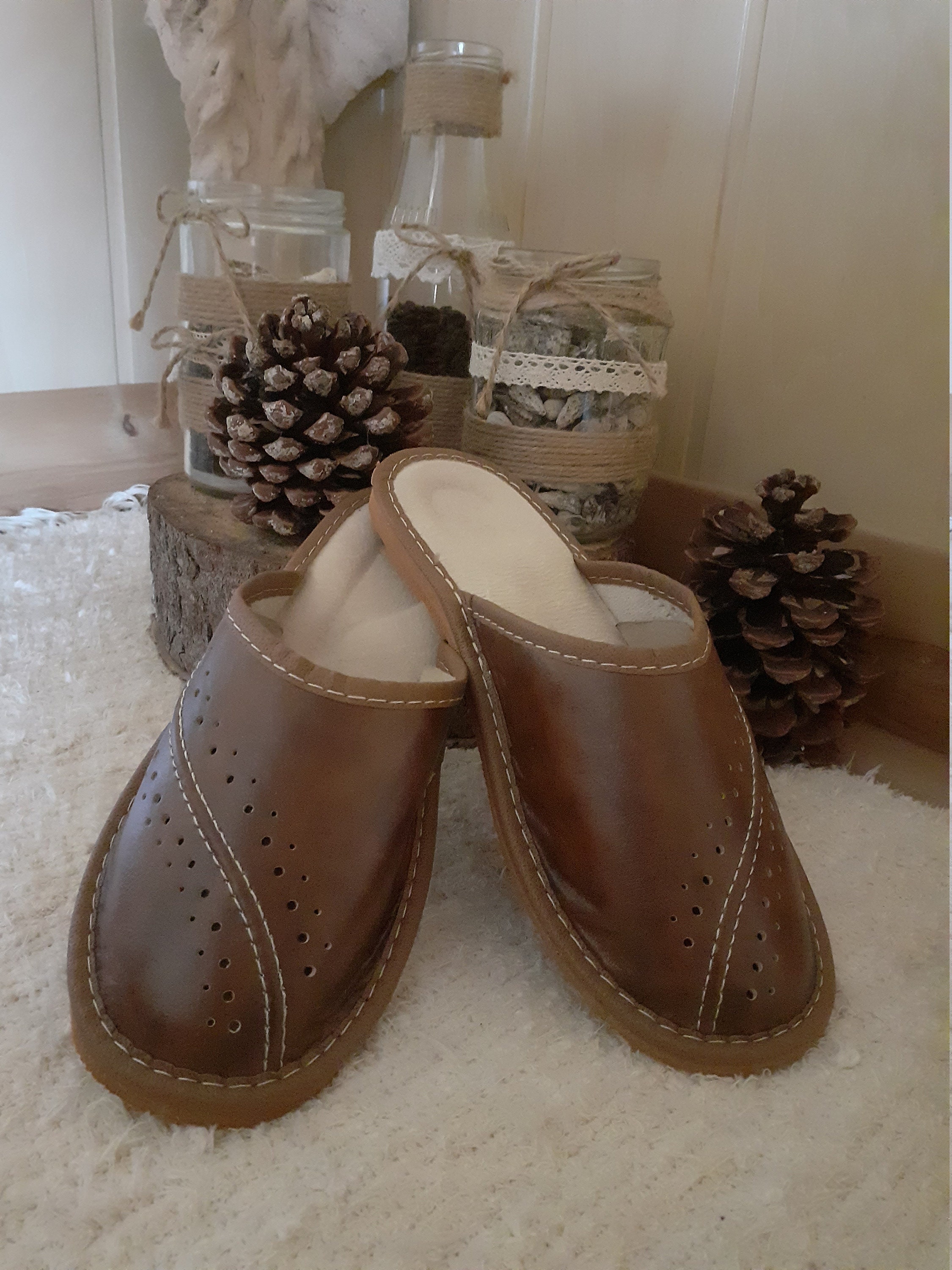 Men's Traditional Polish Slippers - Etsy UK