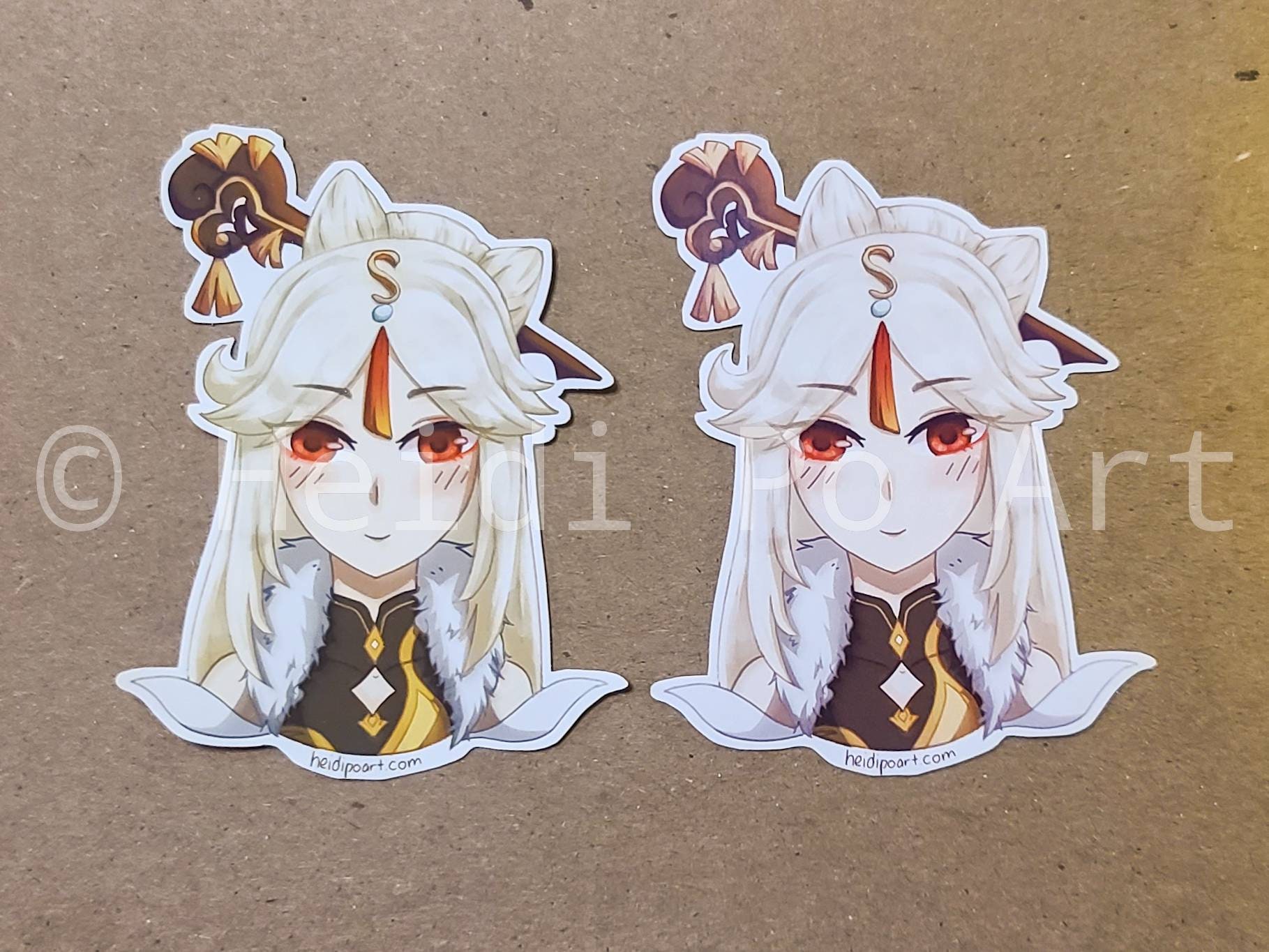 Ningguang Genshin Impact Sticker - Etsy