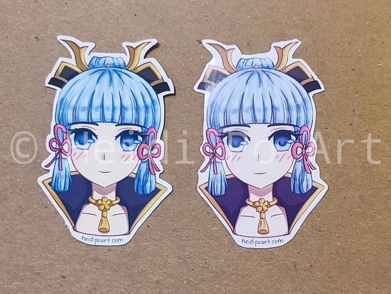 Ayaka Genshin Impact Sticker - Etsy