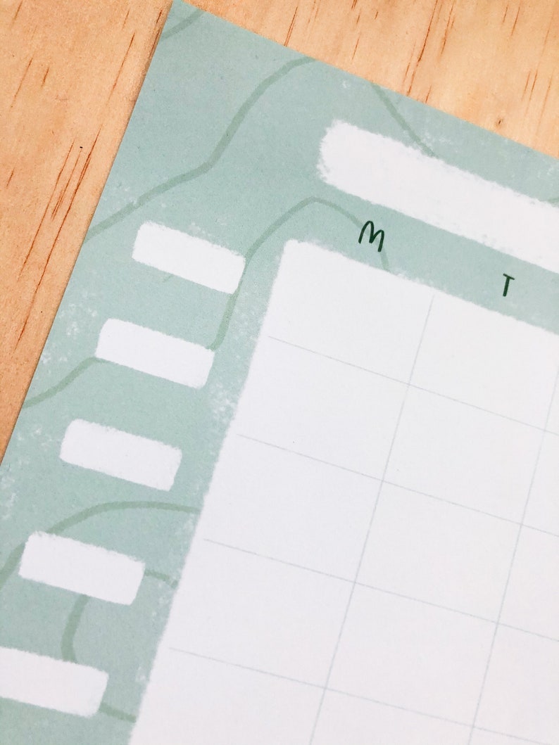 At A Glance Term Planner (printable Digital Download) - Semester ...
