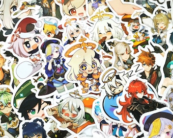 Genshin Impact Primogem Sticker Pack Set of 6 fan-merch - Etsy