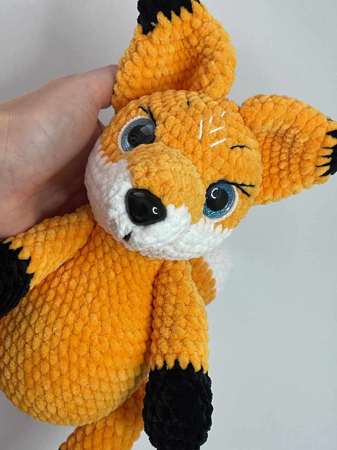 Fuchs geschrieben Anleitung, Fuchs gehäkelt, Amigurumi Fuchs, PDF PDF Anleitung, PDF Anleitung ...