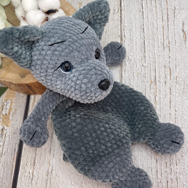 Crochet Wolf - Etsy
