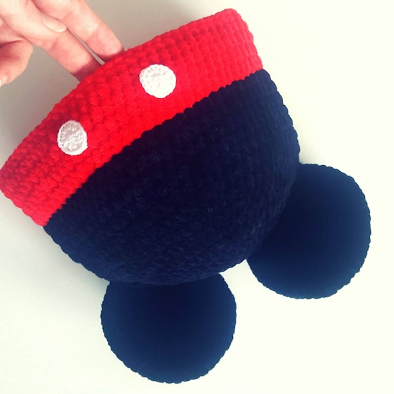 Free Mickey Mouse Hat Crochet Pattern