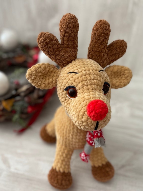 Crochet Reindeer Pattern Christmas Crochet | Free Crochet Reindeer
