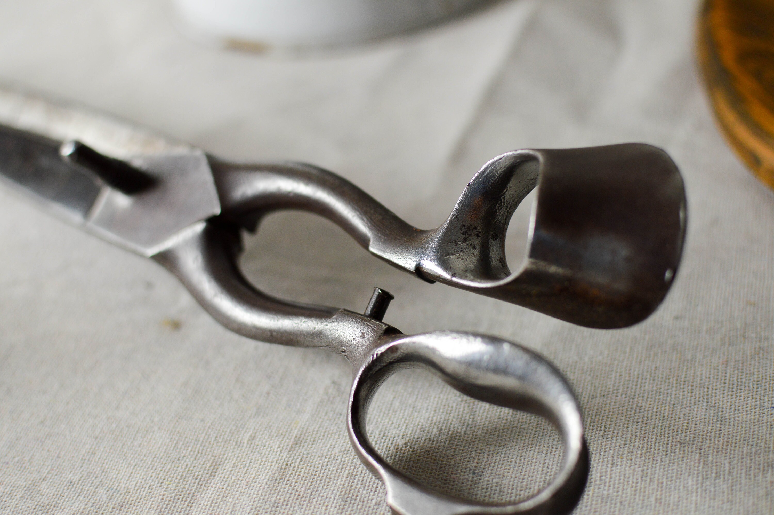 Antique Photo Prop, Heavy Oversized Antique Tailor's Scissors. - Etsy
