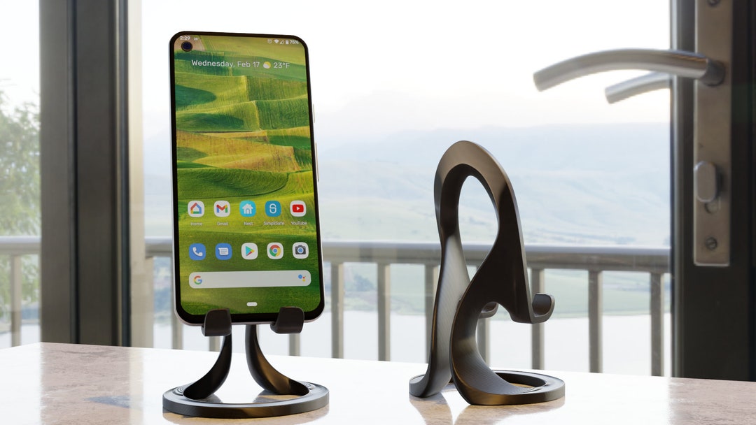Modern Cell Phone Stand - Etsy
