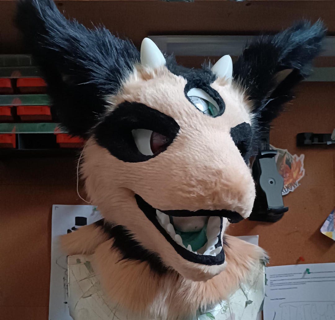 Satanic Goat Fursuit - Etsy