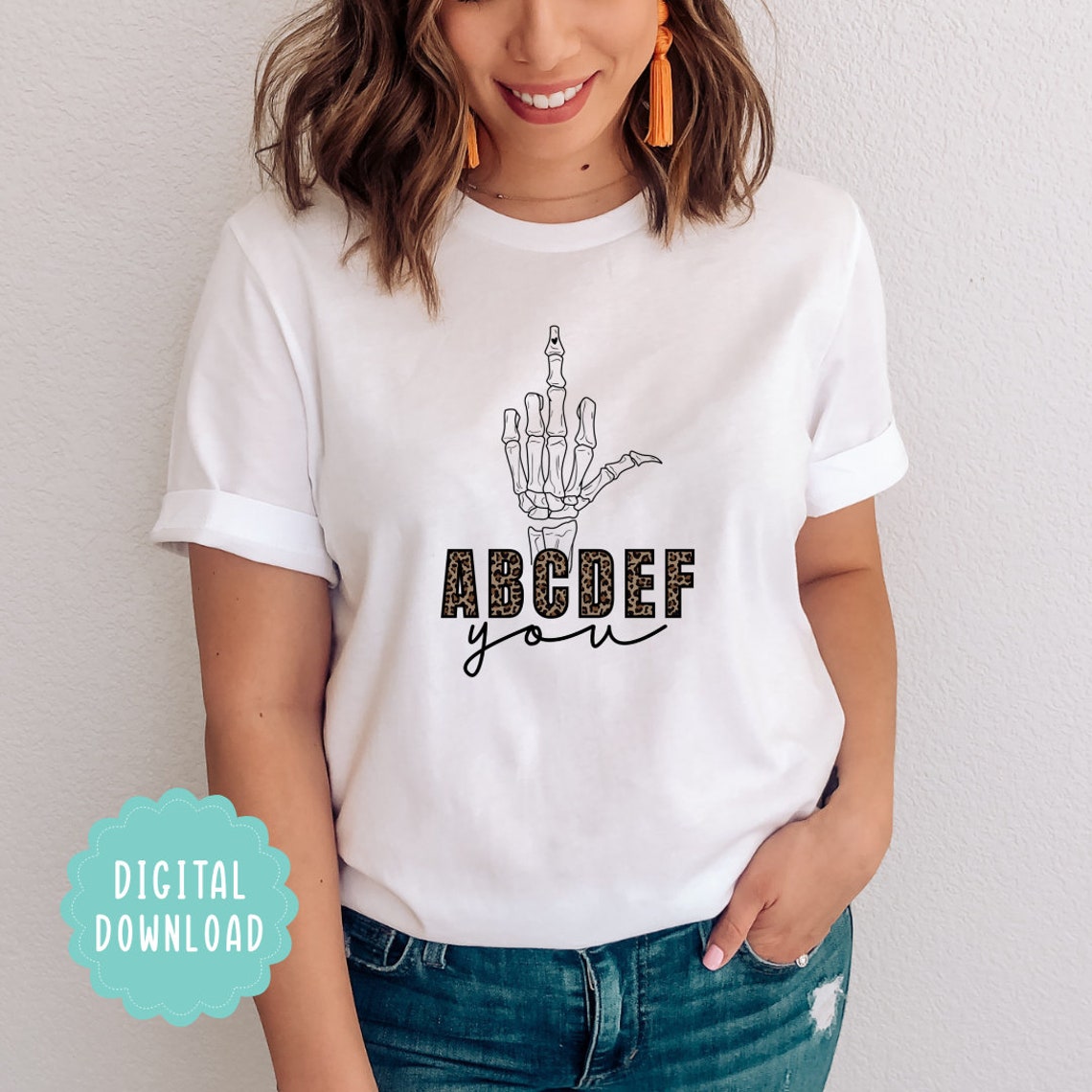ABCDEF You Cut File SVG PNG Cricut Cut File Design Tiktok Trend ...