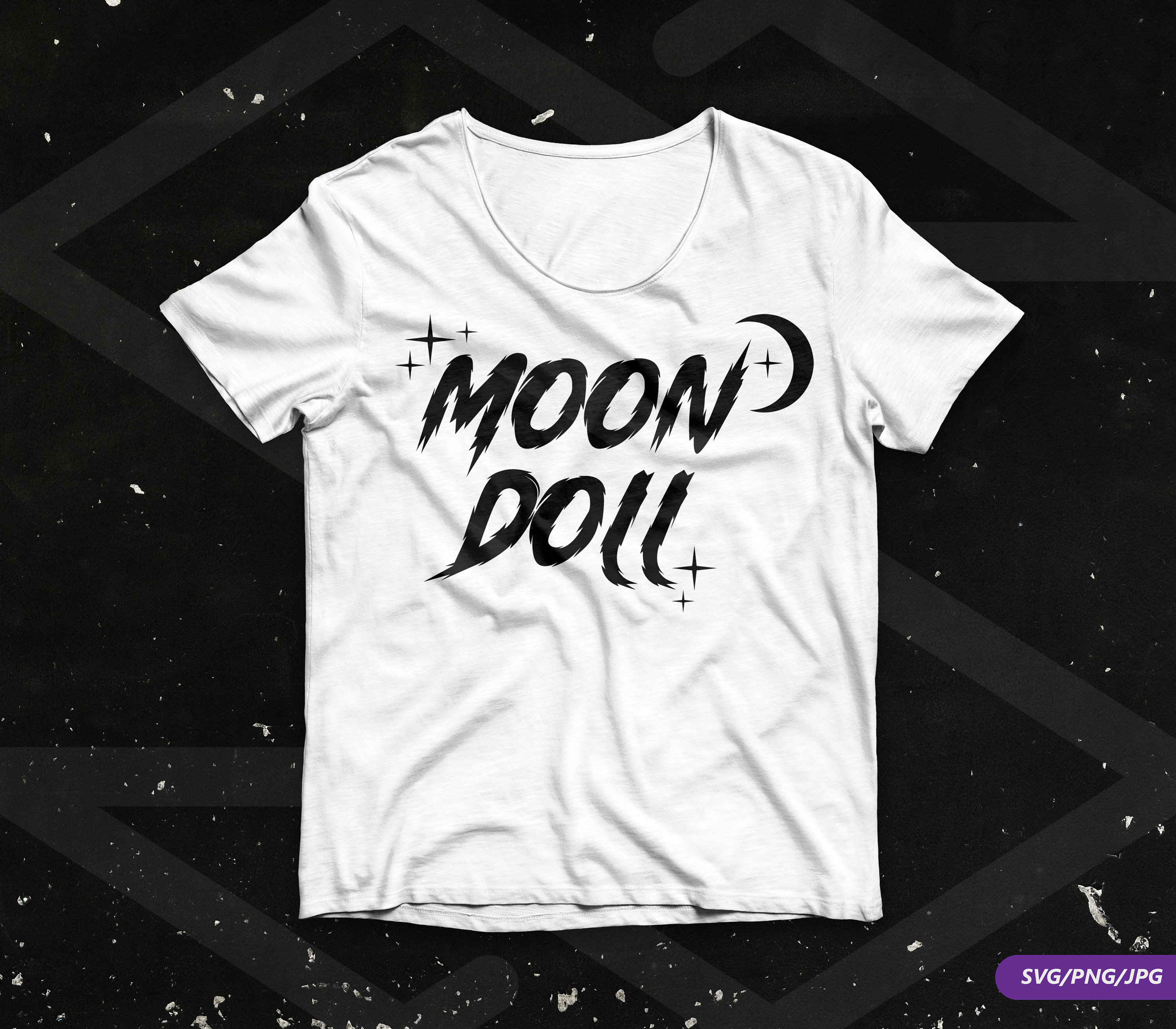 Moon Doll Svg, Witchy Svg, Gothic Svg, Moon Phase Svg, Moon Svg - Etsy