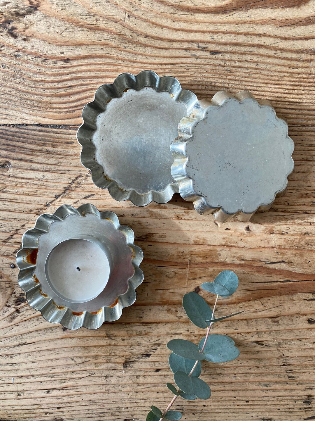 Vintage Fluted French Patisserie Tins - Etsy UK