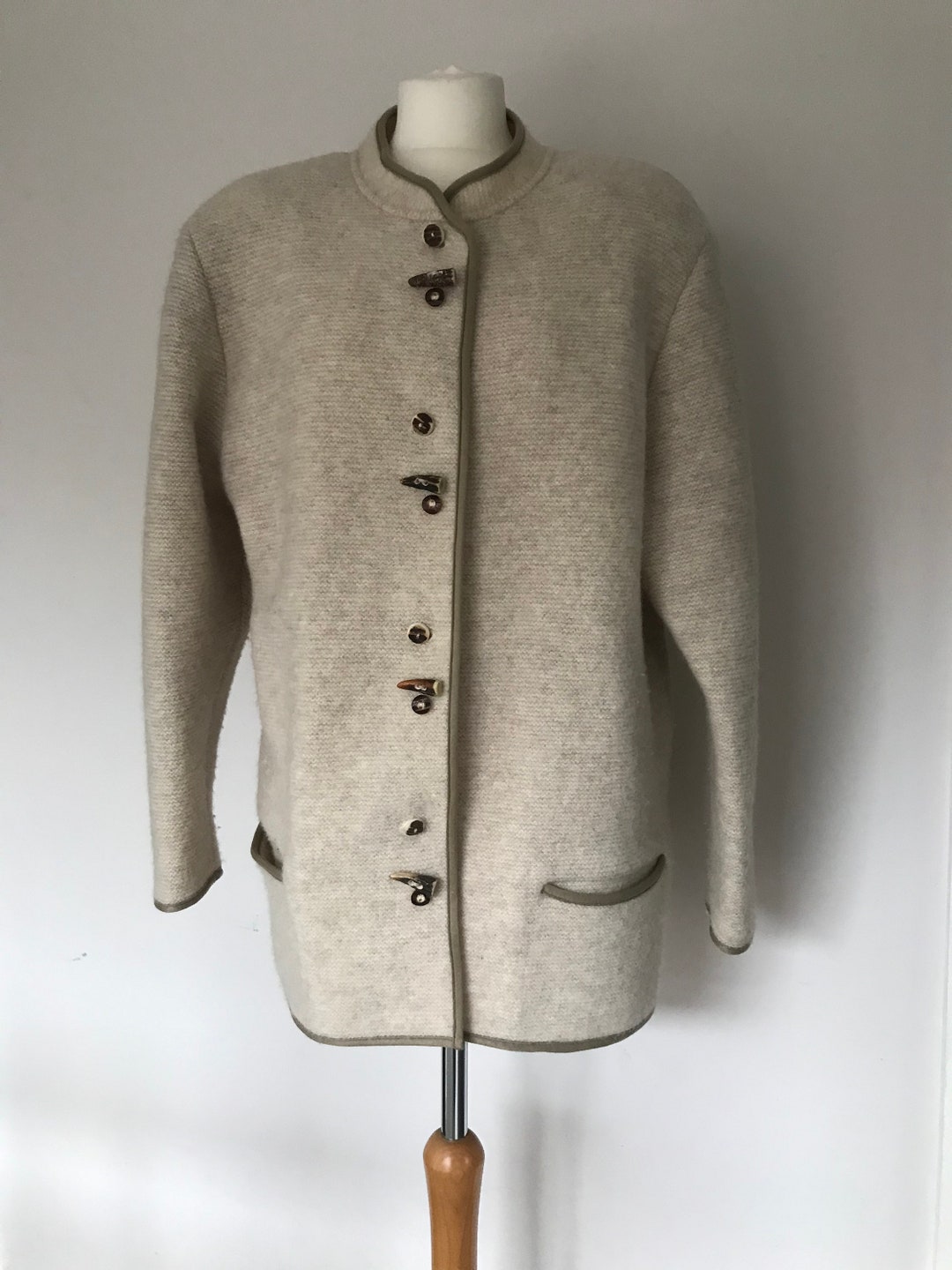 Vintage Pfister Austrian Wool Jacket - Etsy