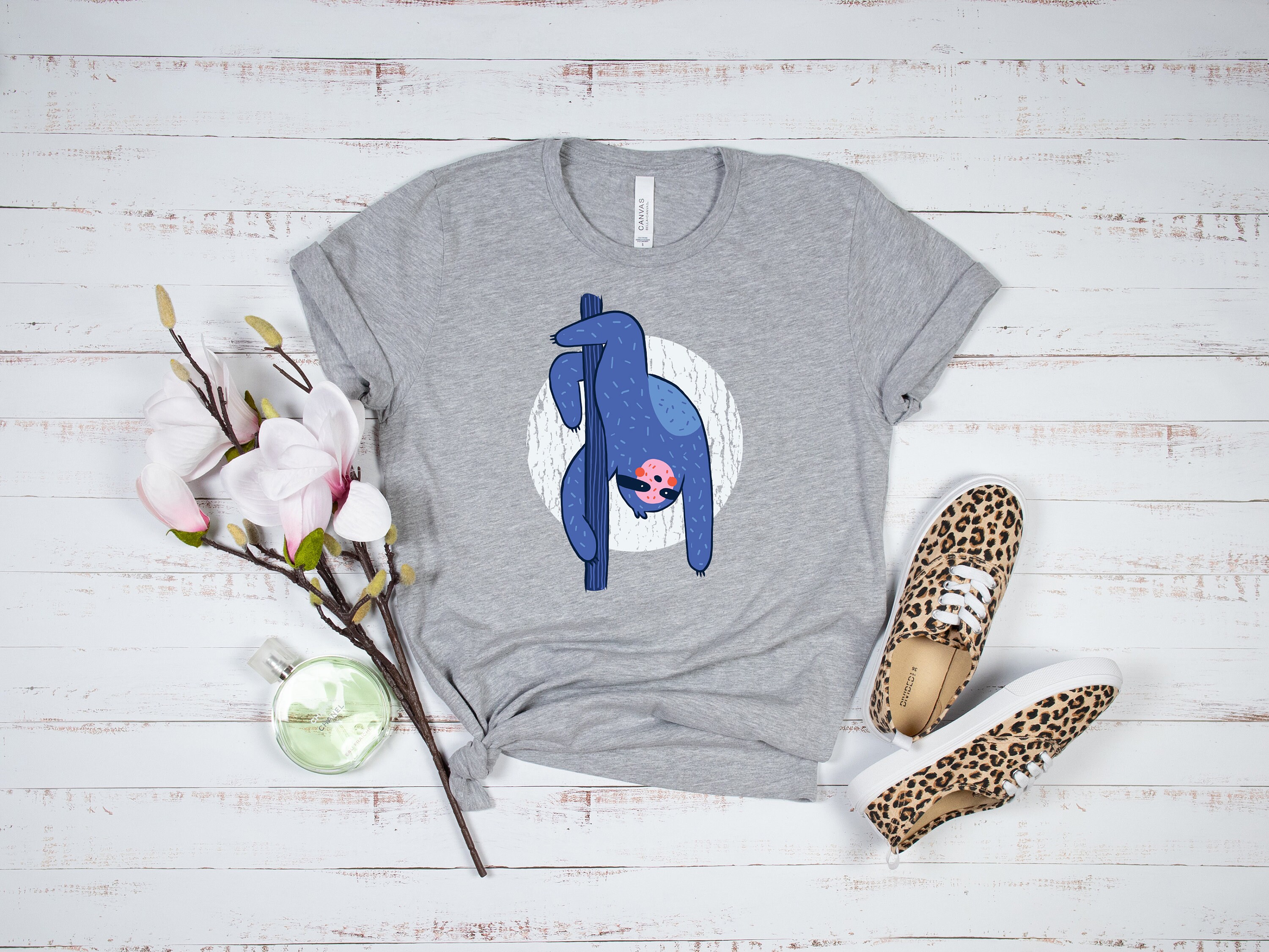 Pole Dance Sloth Unisex T-shirt - Etsy