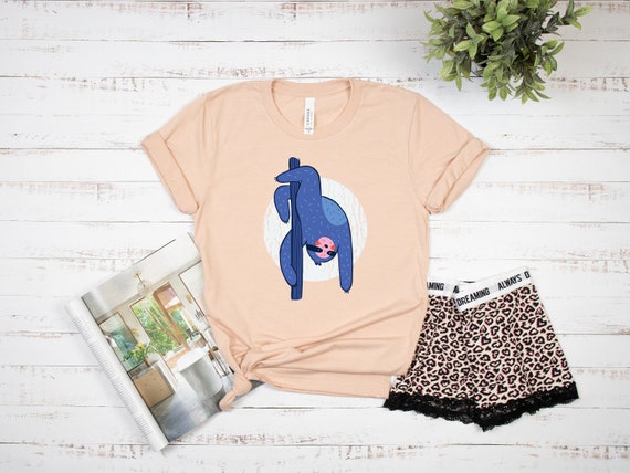 Pole Dance Sloth Unisex T-shirt - Etsy
