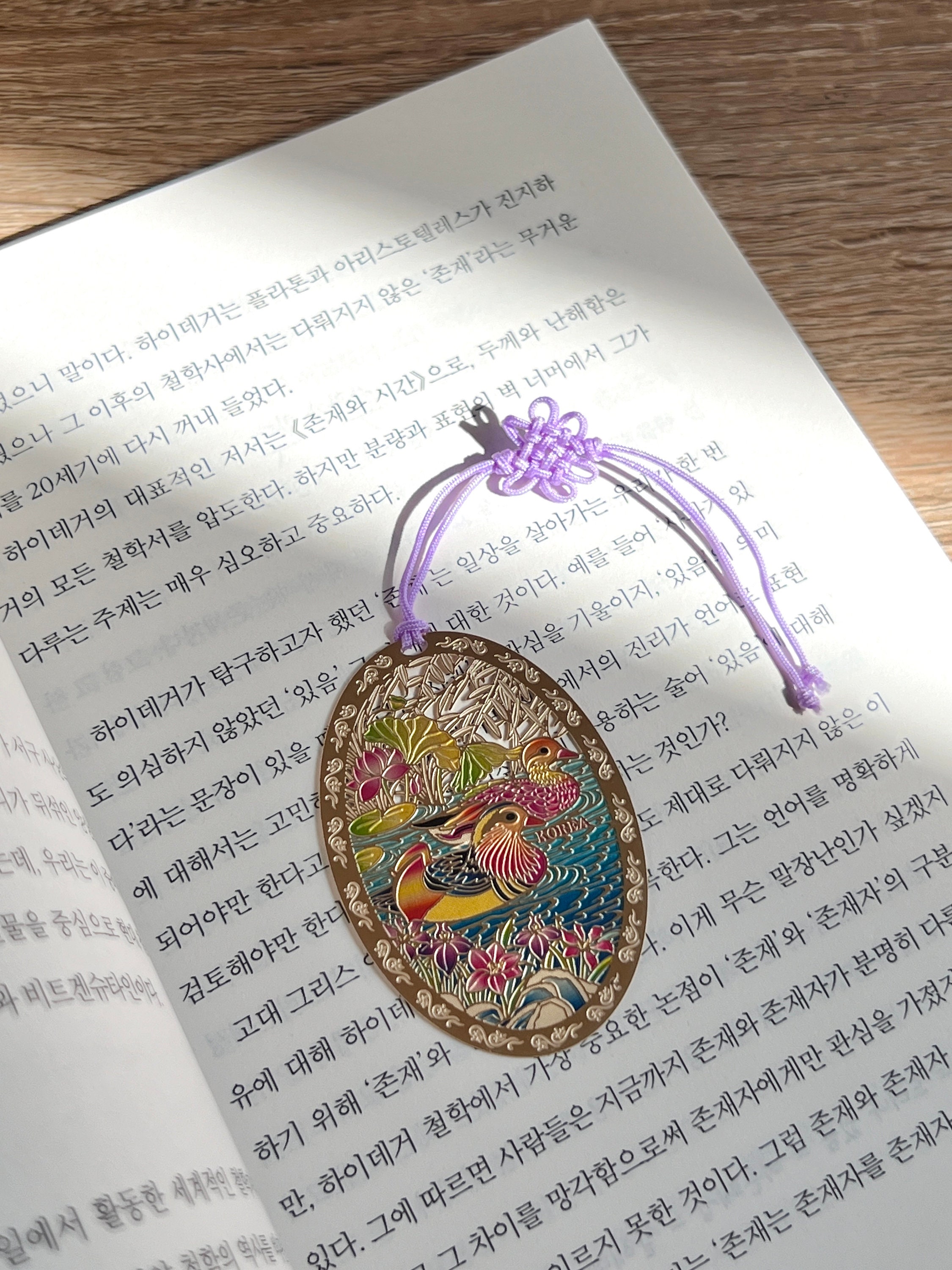 Golden Korean Heritage Bookmarks: Elegant Gold-plated Designs - Etsy
