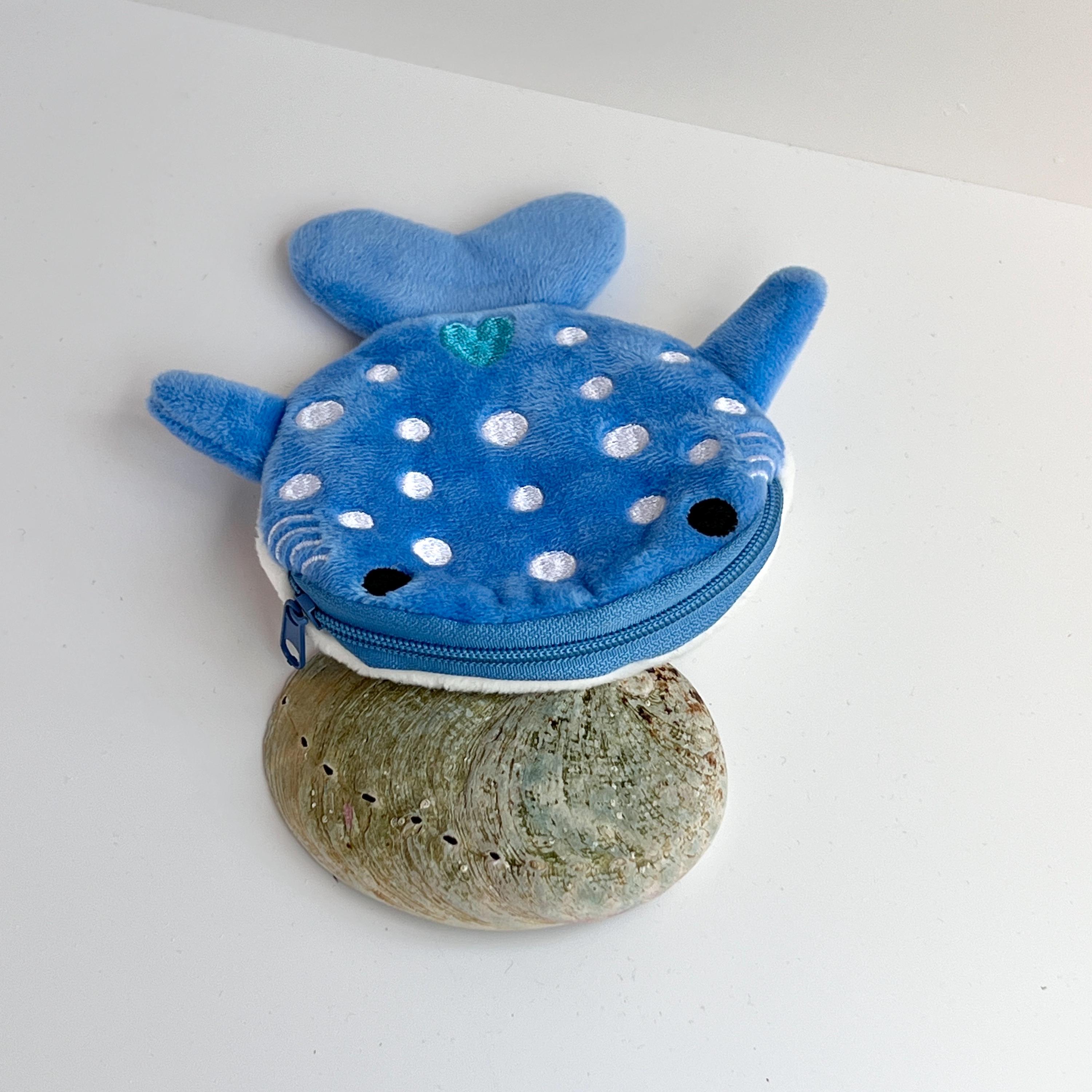 Whale Coin Pouch – Cute Whale Shark Coin Purse, Ocean-themed Coin ...