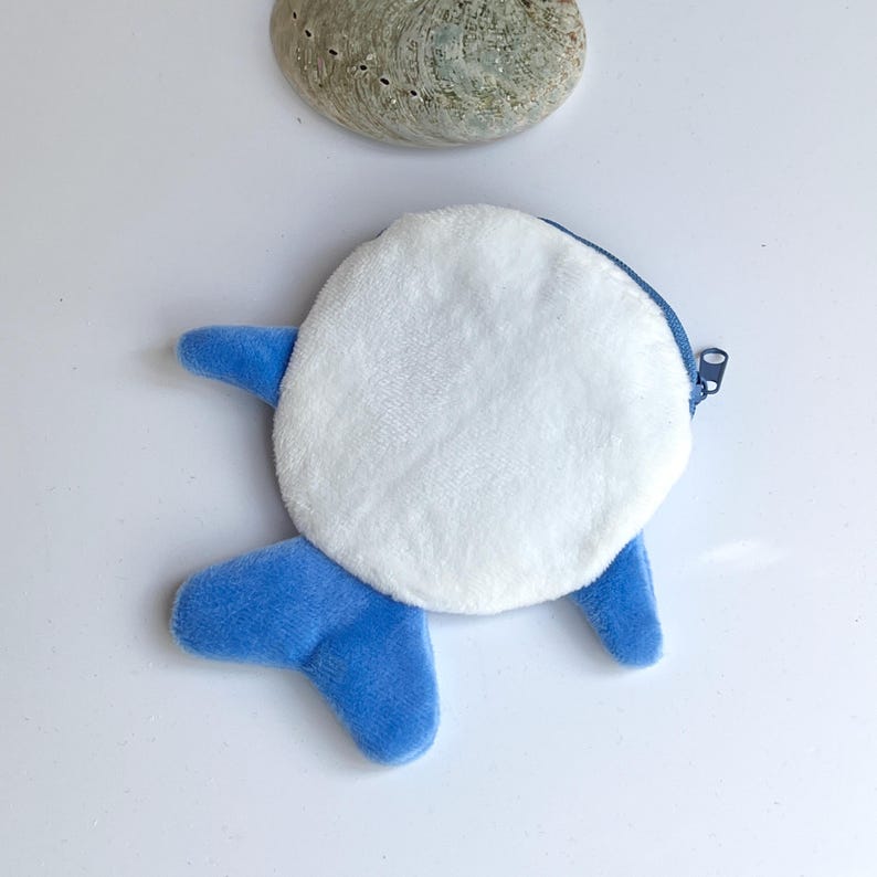 Whale Shark Coin Pouch – Cute Ocean-themed Accessory (13x14cm) - Etsy