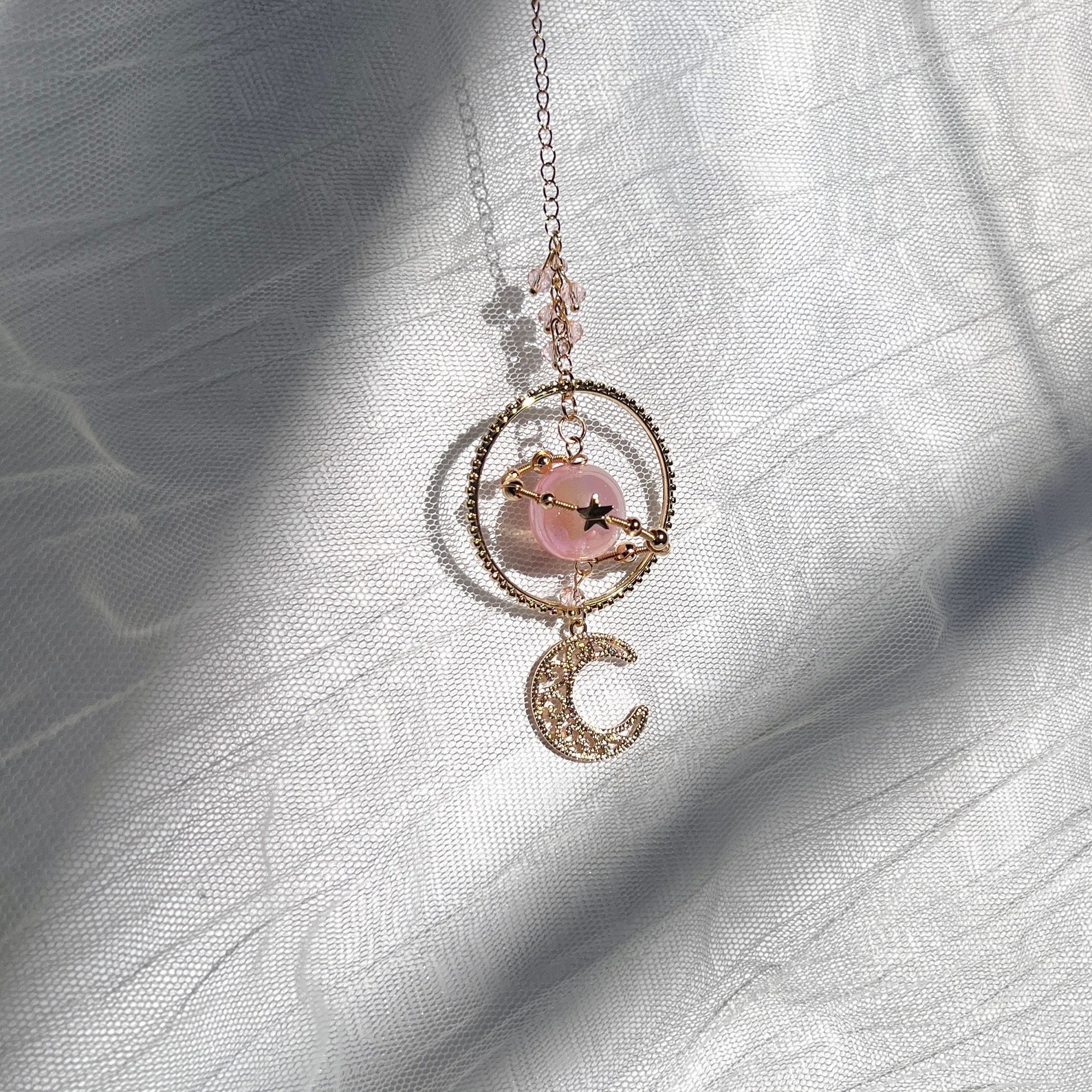 Blossom Fairy Car Hanging | Tinker Bell Charm | Sun-catcher ...