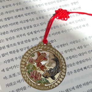 Golden Korean Heritage Bookmarks: Elegant Gold-plated Designs - Etsy