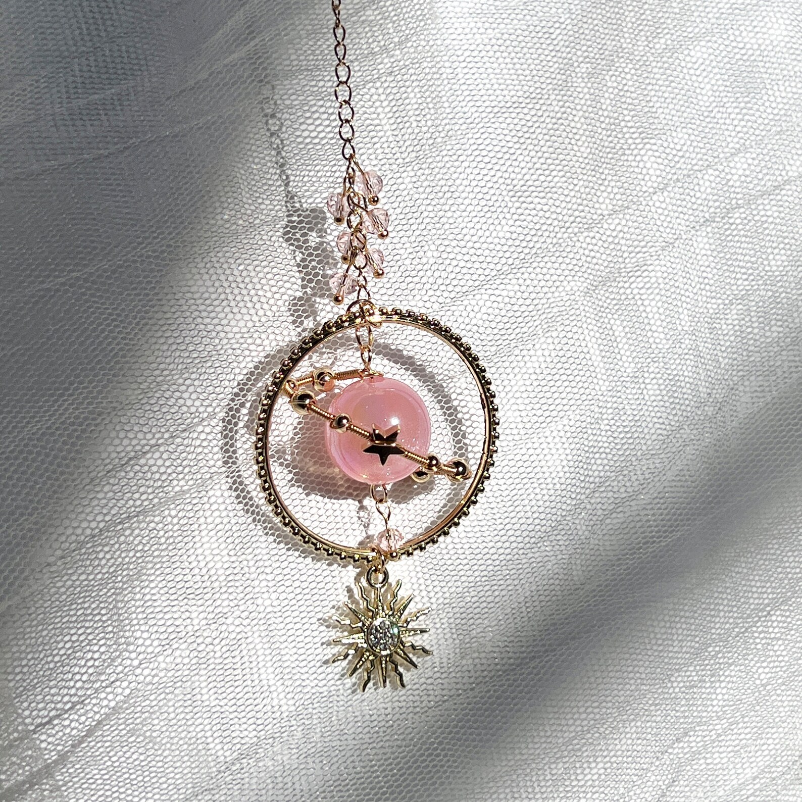 Blossom Fairy Car Hanging | Tinker Bell Charm | Sun-catcher ...