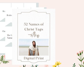 Names and Titles of Jesus Christ Over 250 Names and Titles Instant ...