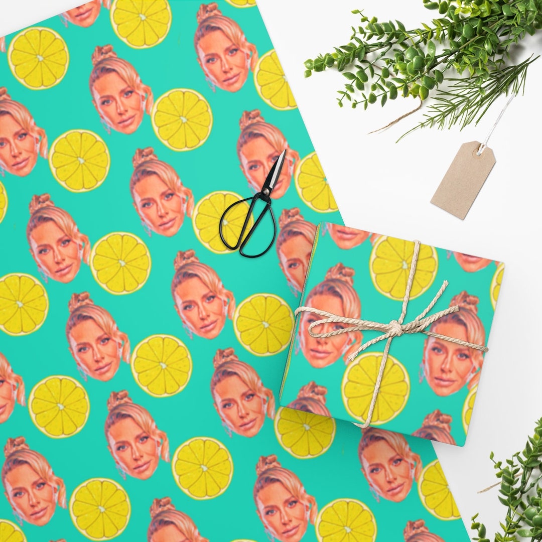 Carcass Out Wrapping Paper Sheet Dorit's Drink Order RHOBH Bravo ...