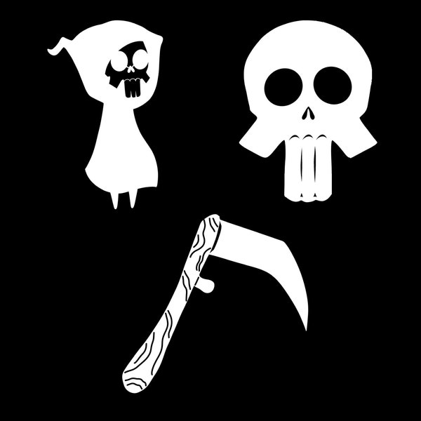 Scythe Decal - Etsy