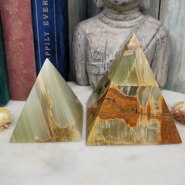 Onyx Pyramids - Etsy