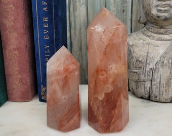 Large Fire Quartz Tower | Etsy