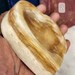 Caramel Calcite Heart Bowls - Etsy