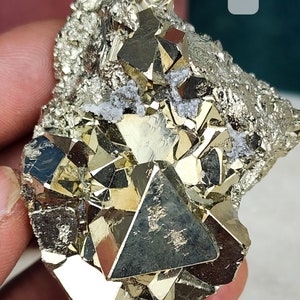 Triangle Pyrite Clusters - Etsy