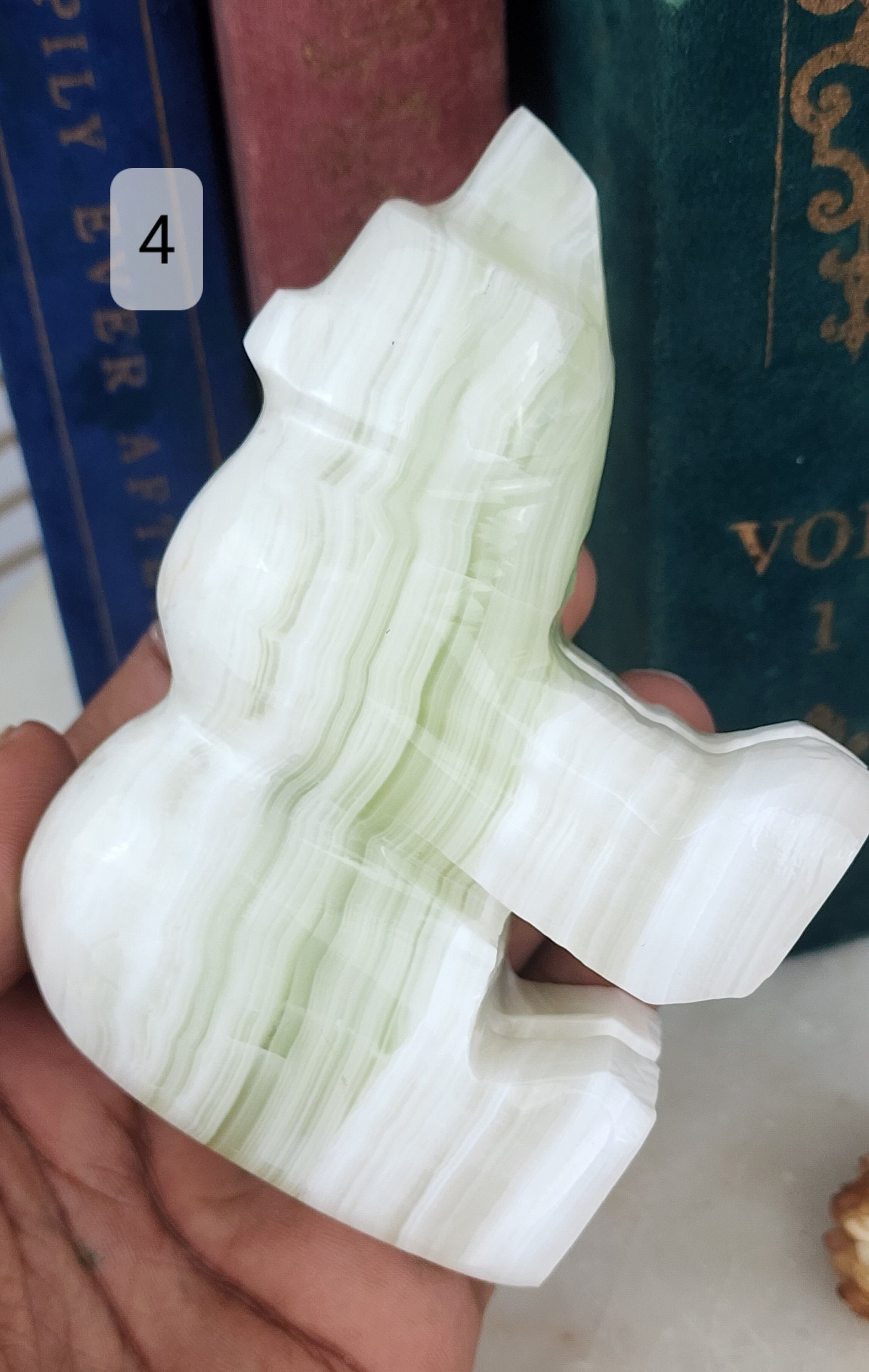 Calcite Grizzly Bear Carving - Etsy