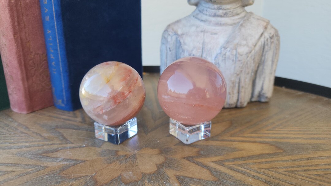 Fire Quartz Spheres - Etsy